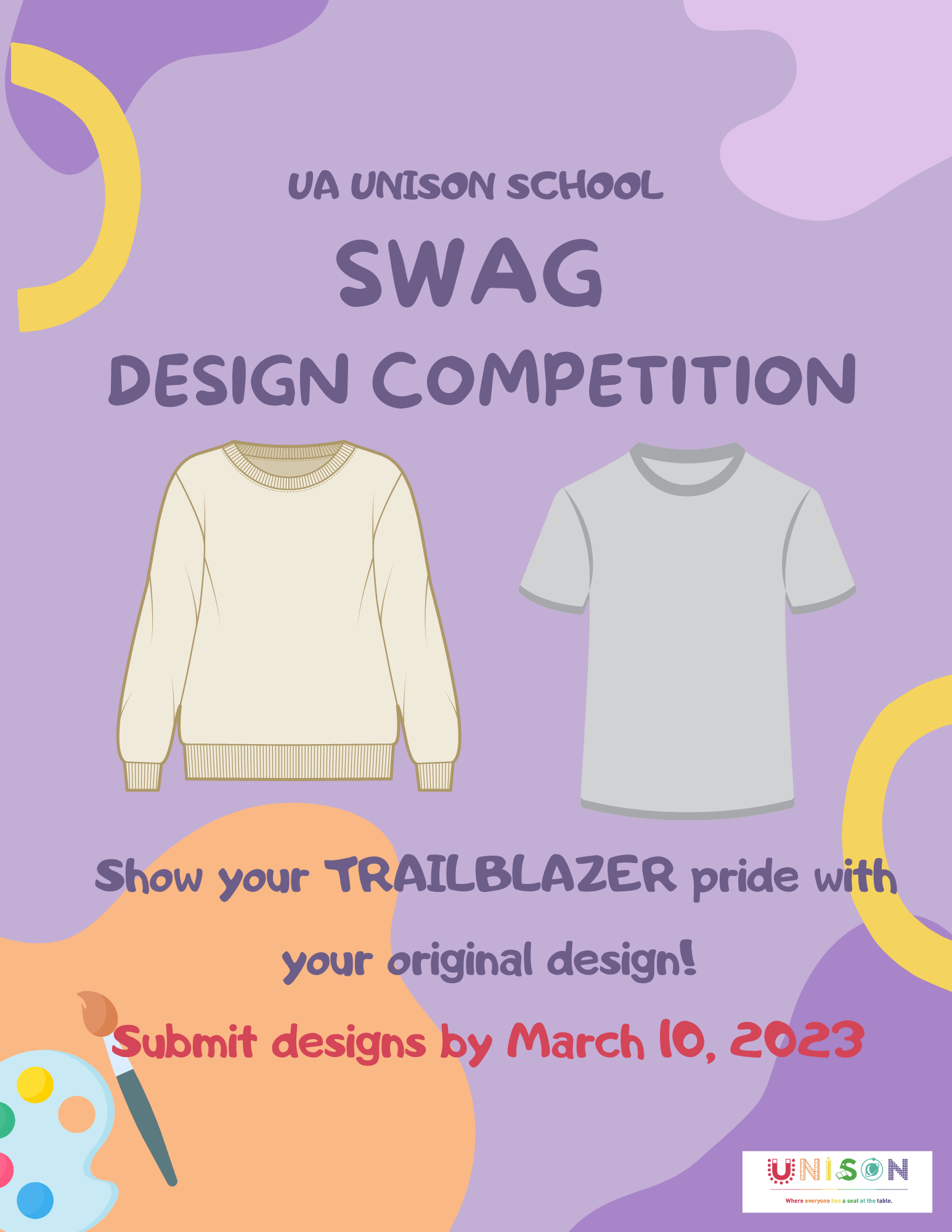 Unison – Swag Design Competition – REPLICATIONS